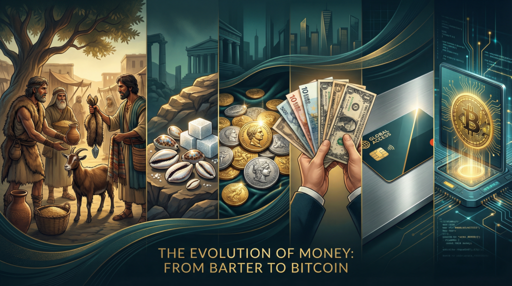 How Money Evolved: From Barter to Bitcoin
